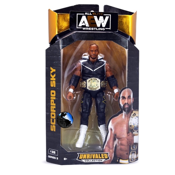 WWE | Toys | Scorpio Sky Aew Unrivaled Collection Series 5 38 Action ...